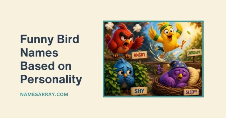 500 Funny Bird Names That Will Make You Smile 2026