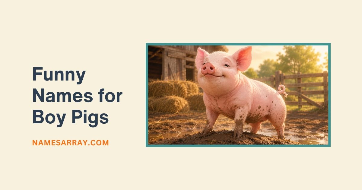 500+ Funny Pig Names That Always Get a Laugh 2026