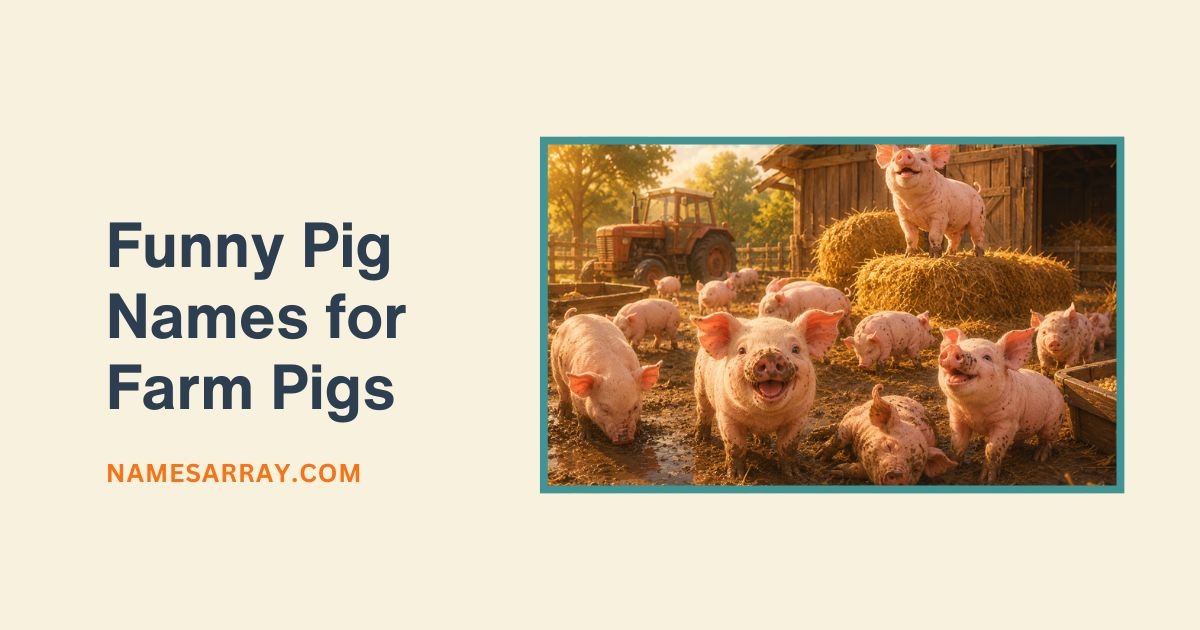 500+ Funny Pig Names That Always Get a Laugh 2026
