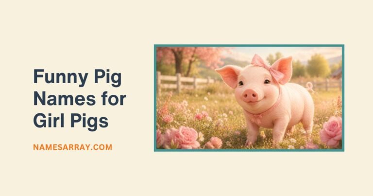 500+ Funny Pig Names That Always Get a Laugh 2026