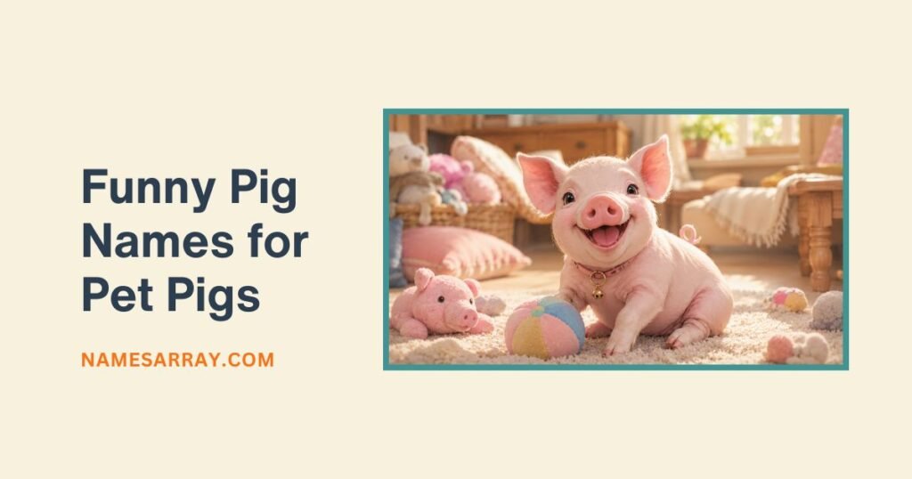 500+ Funny Pig Names That Always Get a Laugh 2026