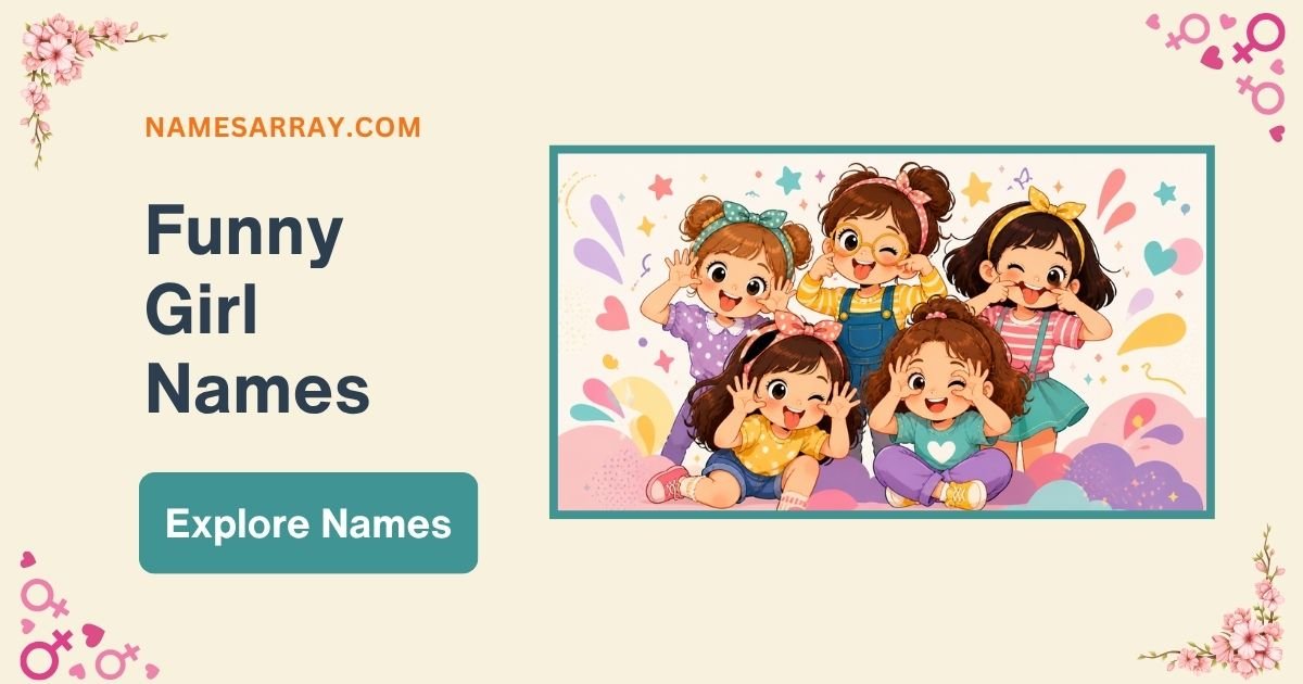 260 Funny Girl Names That Make People Smile 2026