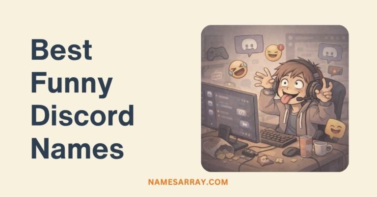 Funny Discord Names – 100+ Ideas 2026