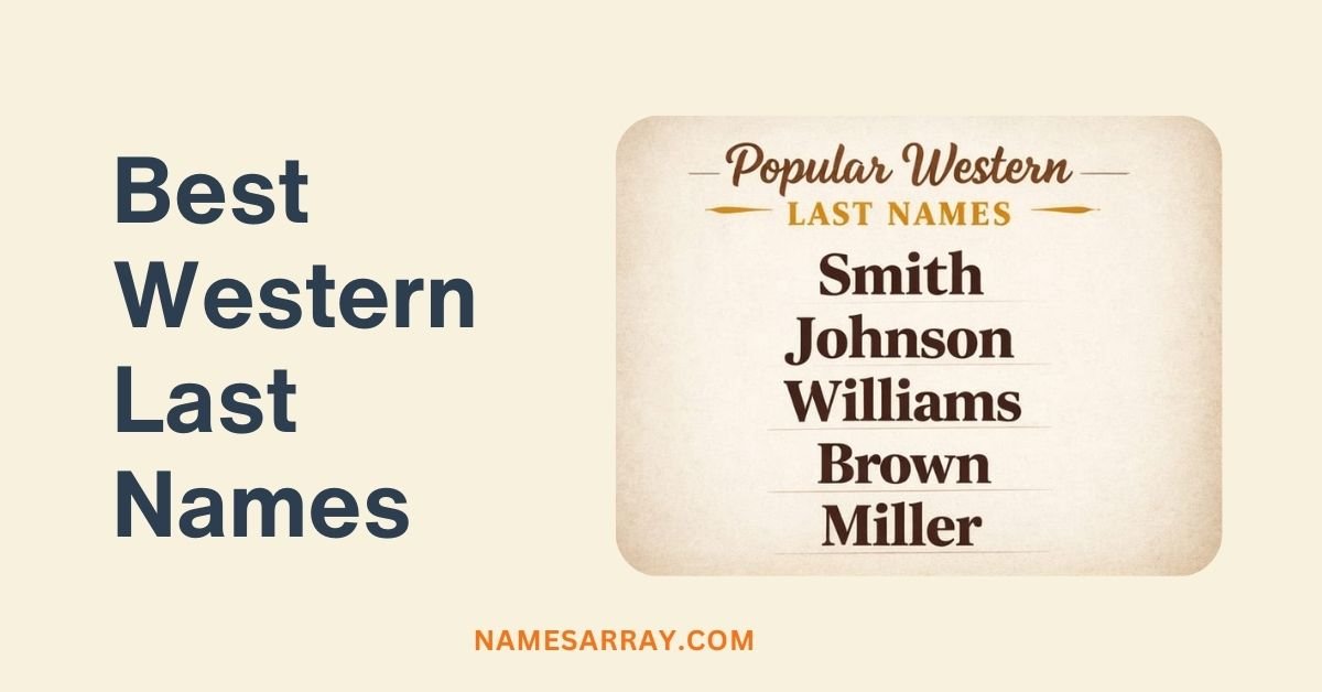 300+ Strong & Classic Western Last Names You’ll Love 2026